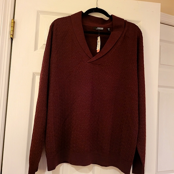 Murano | Tops | Murano Modern Performance Shawl Collor Plum Sweater X ...